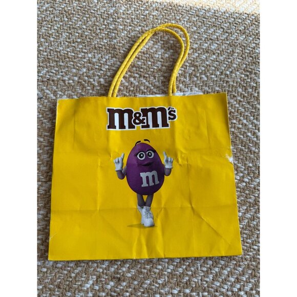 M&M'S | Party Supplies | Mms Yellow Shopping Bag 225 | Poshmark